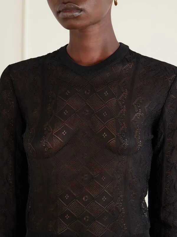 Dolce & Gabbana Crochet Sweater
