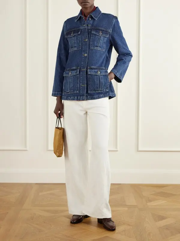 FRAME The Denim Utility Denim Jacket