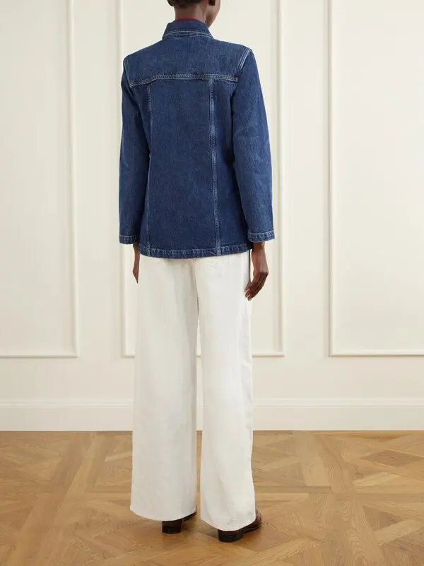 FRAME The Denim Utility Denim Jacket