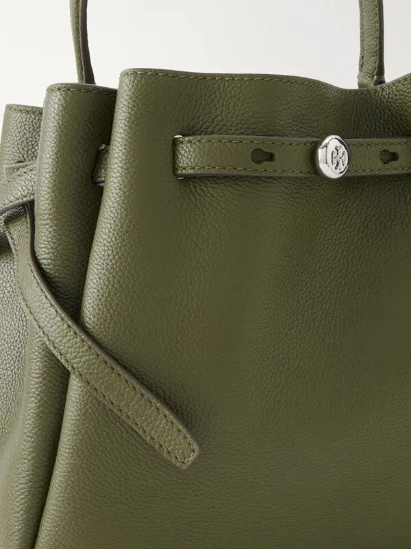 Tory Burch Romy Leather Bucket Bag