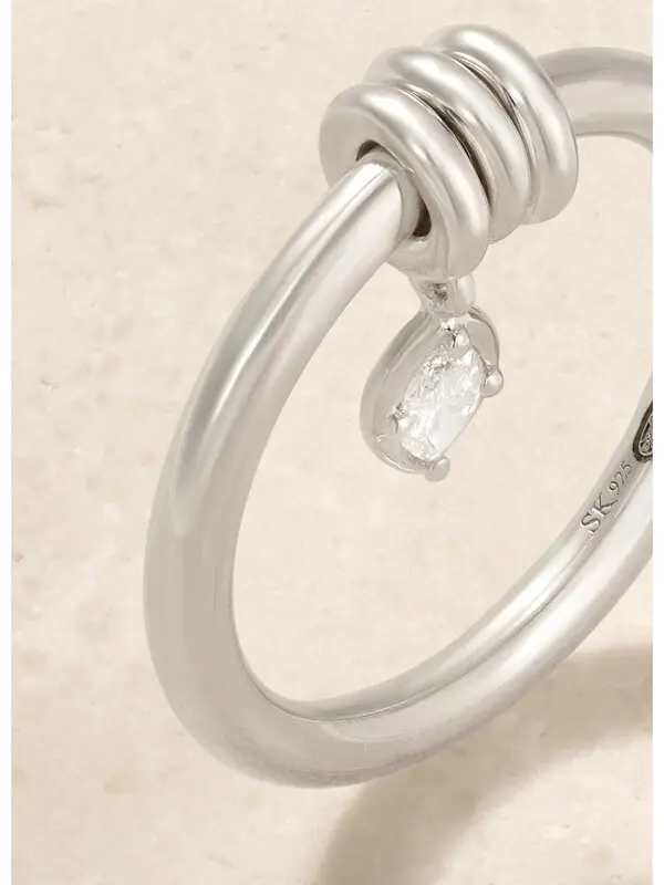 SPINELLI KILCOLLIN Pia Sterling Diamond Ring