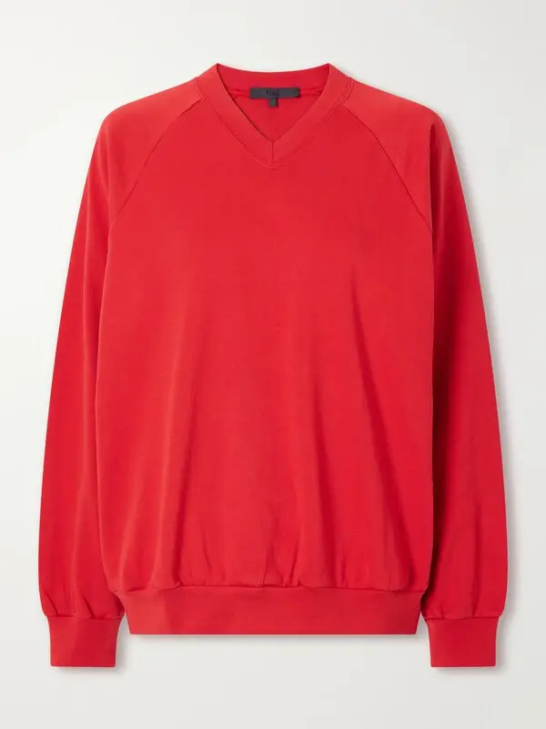 Tibi Perfect T Vintage Jersey Sweatshirt