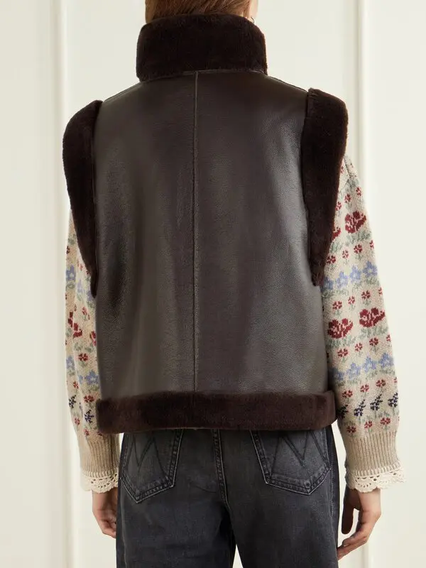 Sea Annie Reversible Wool Vest