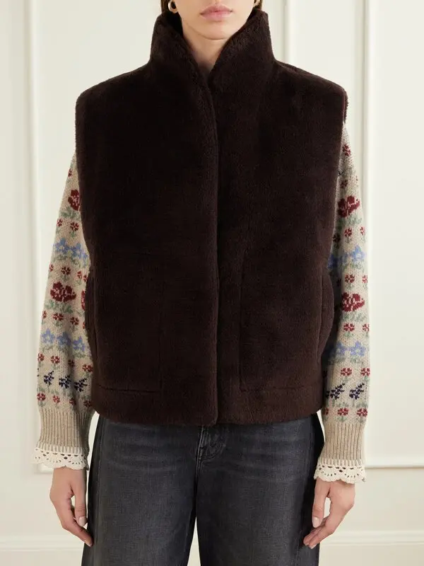 Sea Annie Reversible Wool Vest