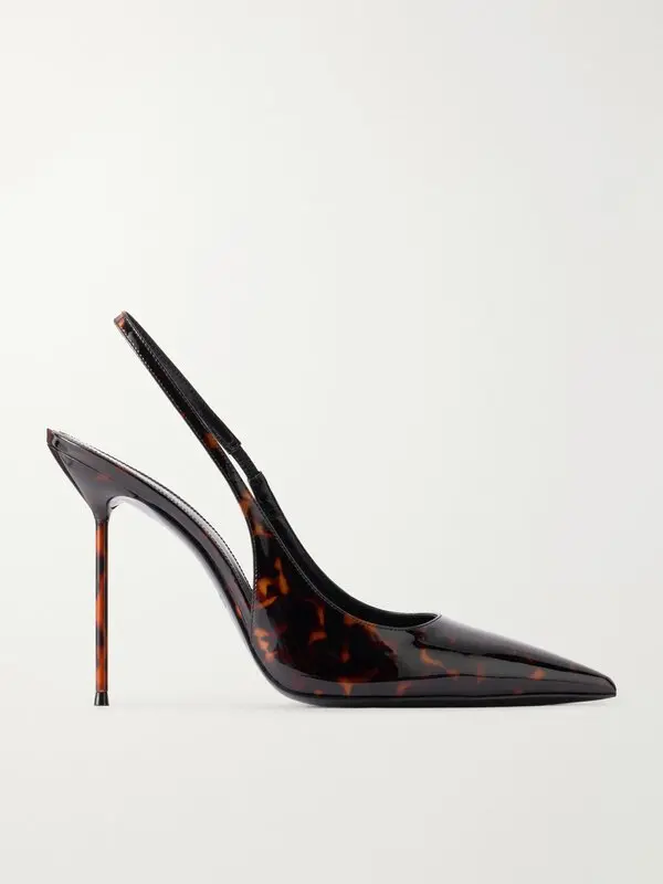 Paris Texas Lidia 105 Patent-leather Slingback Pumps