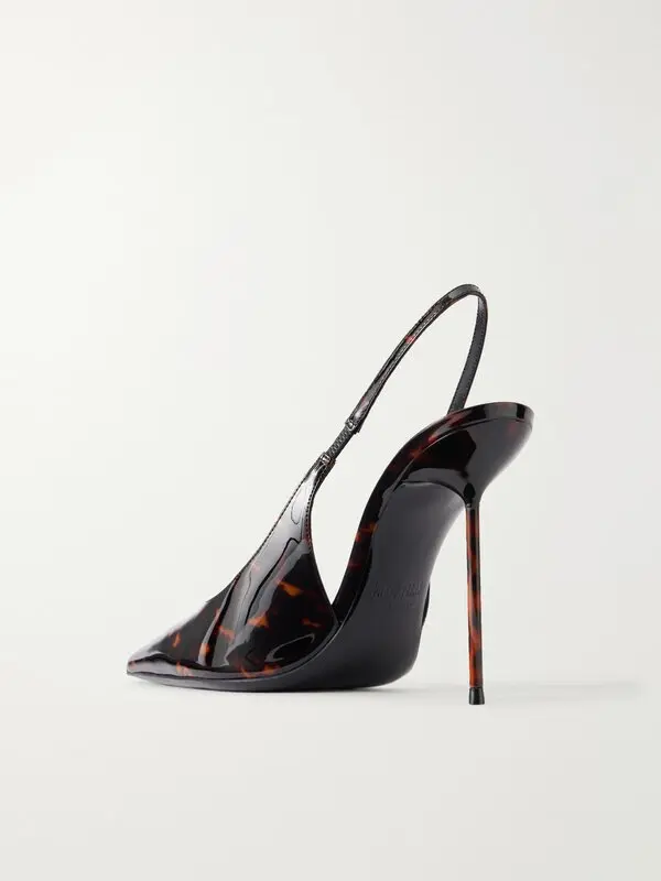 Paris Texas Lidia 105 Patent-leather Slingback Pumps