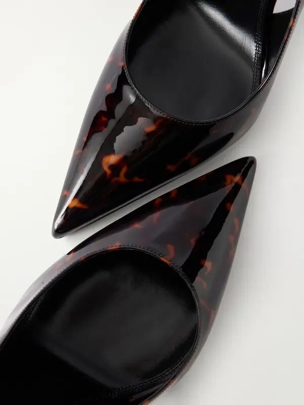 Paris Texas Lidia 105 Patent-leather Slingback Pumps