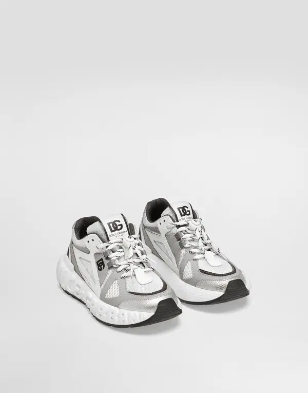 Dolce & Gabbana Nylon And Mesh Sneakers