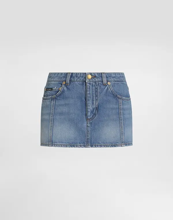 Dolce & Gabbana Denim Miniskirt