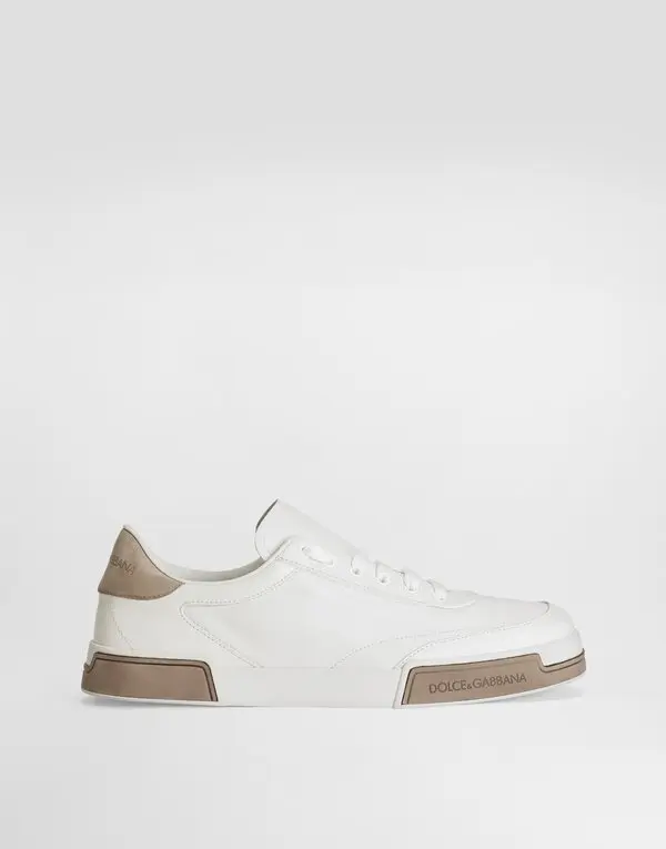 Dolce & Gabbana Portofino Yacht Leather Lace-up Sneakers - Multicolor