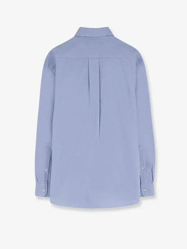 Polo Ralph Lauren Cotton Shirt With Front Logo