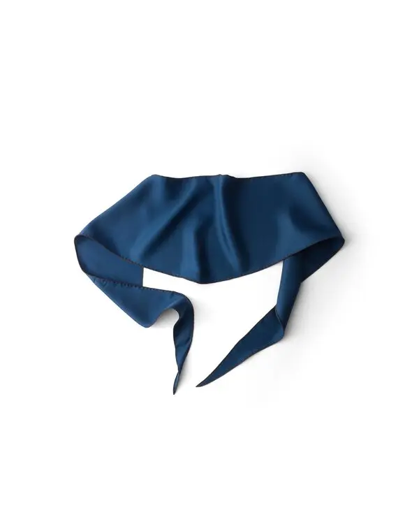 Prada Printed Twill Scarf