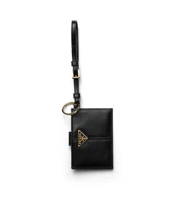 Prada Leather Card Holder