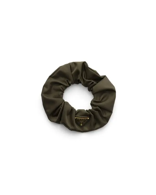 Prada Re-nylon Scrunchie - Forest