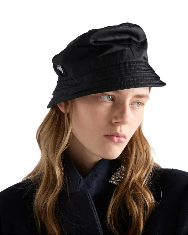 Prada Re-nylon Bucket Hat - Black