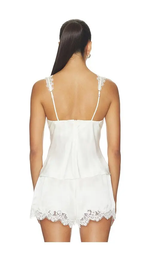 L'Agence Soleia Lace Strap Cup Camisole In . Also