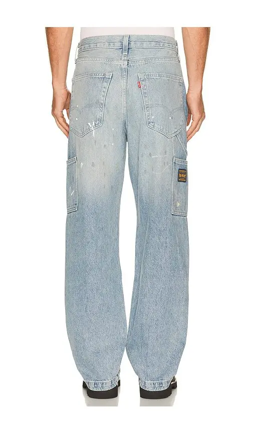 LEVI'S 568 Loose Straight Double Knee Jeans In . Also