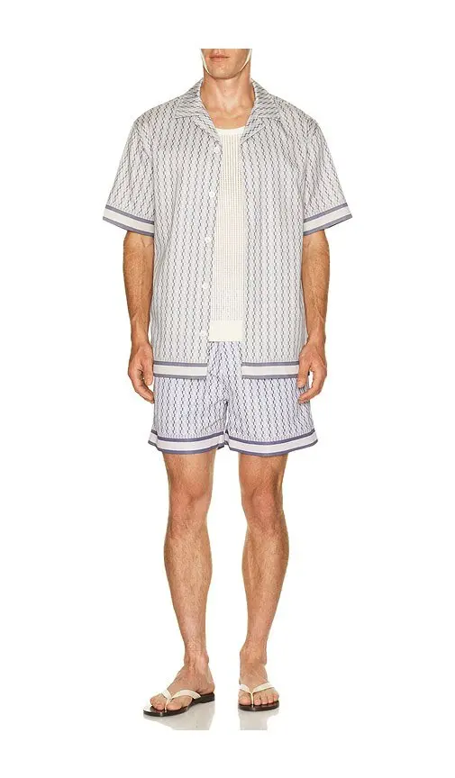 CHE Galliano Border Shirt In . Also