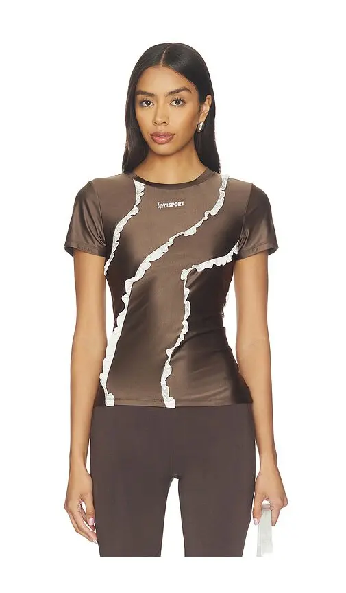 OPERASPORT Coleen Top With Ruffle Trim