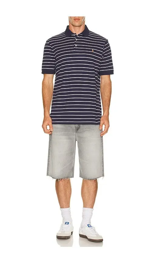 Polo Ralph Lauren Soft Touch Thin Stripe Polo In . Also