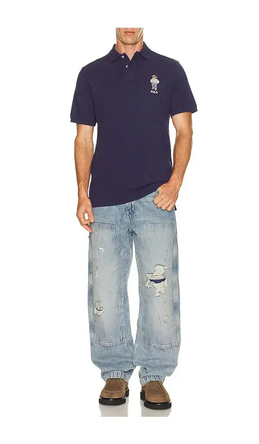 Polo Ralph Lauren Novelty Denim Bear Polo In . Also