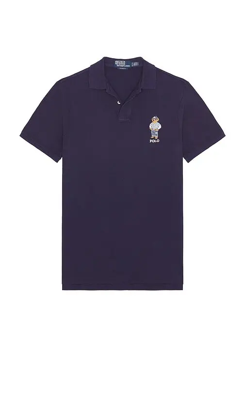 Polo Ralph Lauren Novelty Denim Bear Polo In . Also