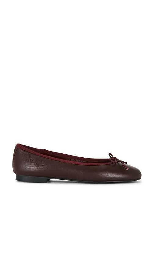 TONY BIANCO Comma Ballet Flat In . Also - Wine