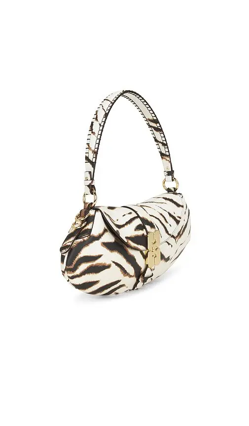 GANNI B-kat Zebra Bag