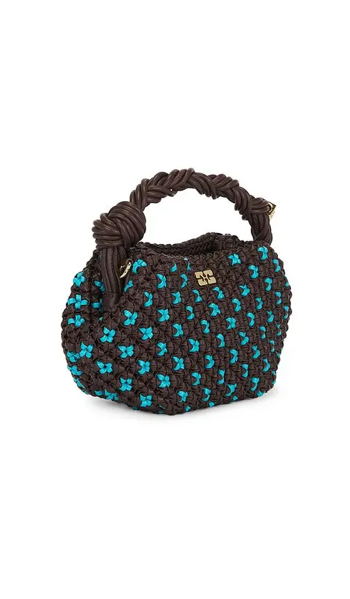 GANNI Bou Mini Braided Bag