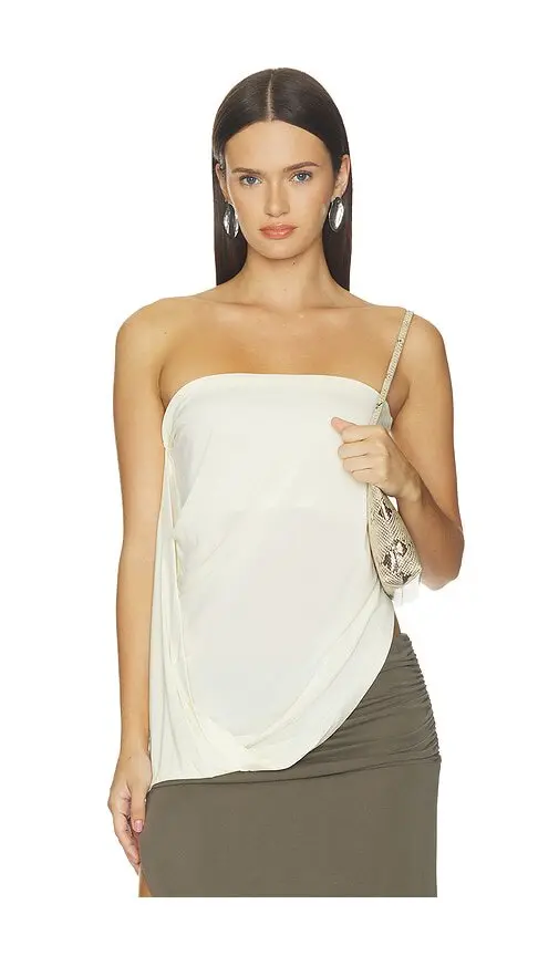 Helmut Lang Twist Tube Top In . Also