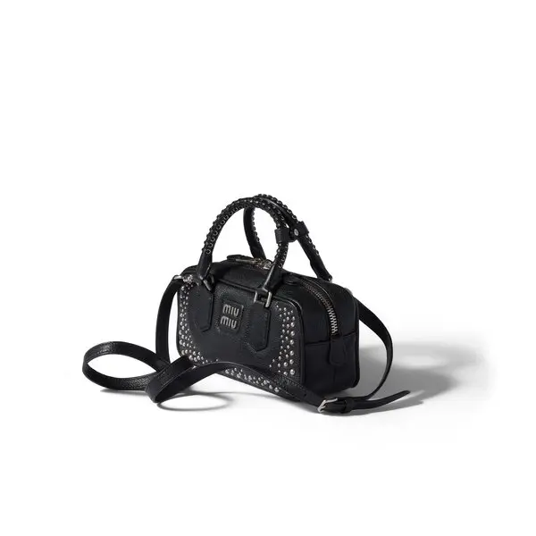 Miu Miu Arcadie Studded Leather Bag