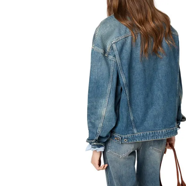Miu Miu Denim Blouson Jacket