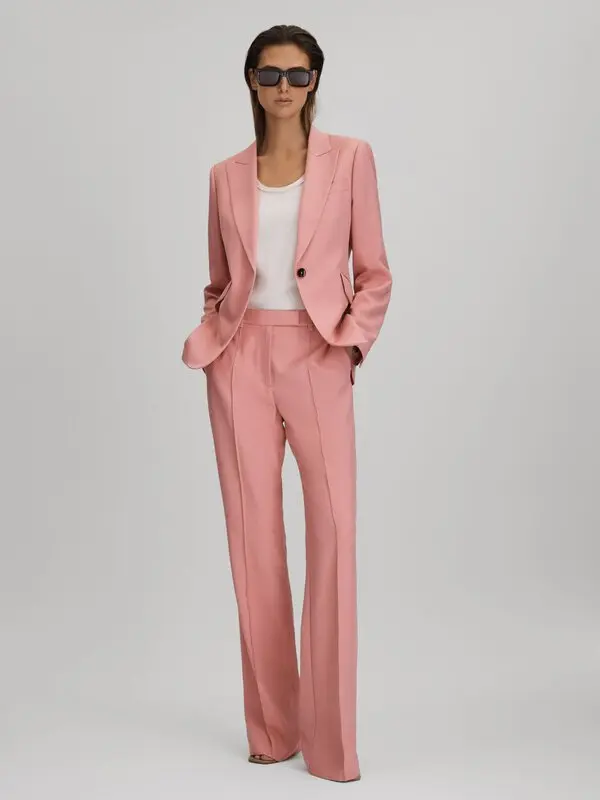 REISS Flared Suit Trousers
