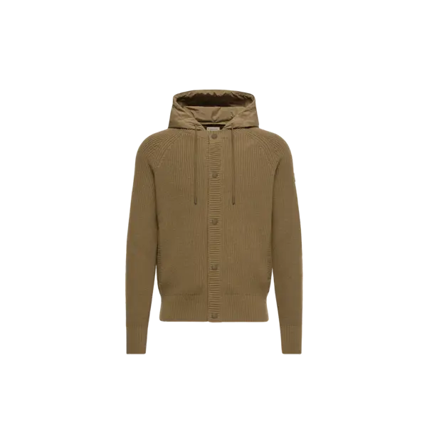 Moncler Wool & Cashmere Blend Hoodie