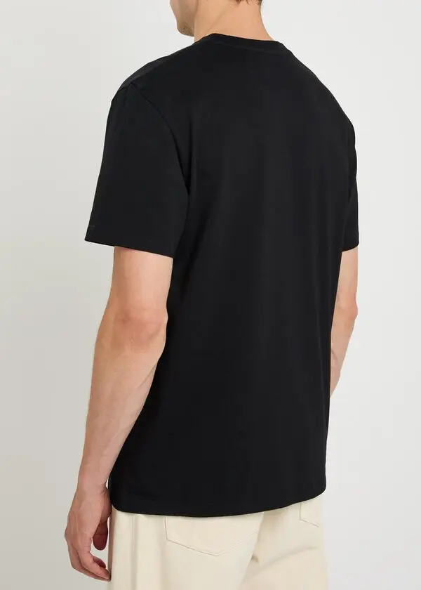 Loewe Logo-embroidered Cotton T-shirt