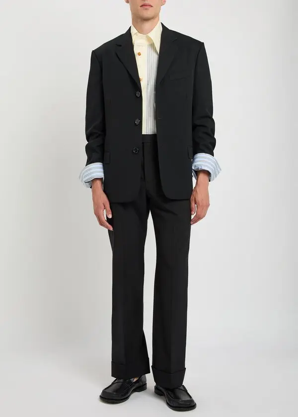 Loewe Layered Wool Blazer
