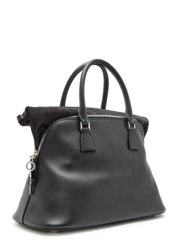 MAISON MARGIELA 5ac Soft Medium Leather Tote Bag