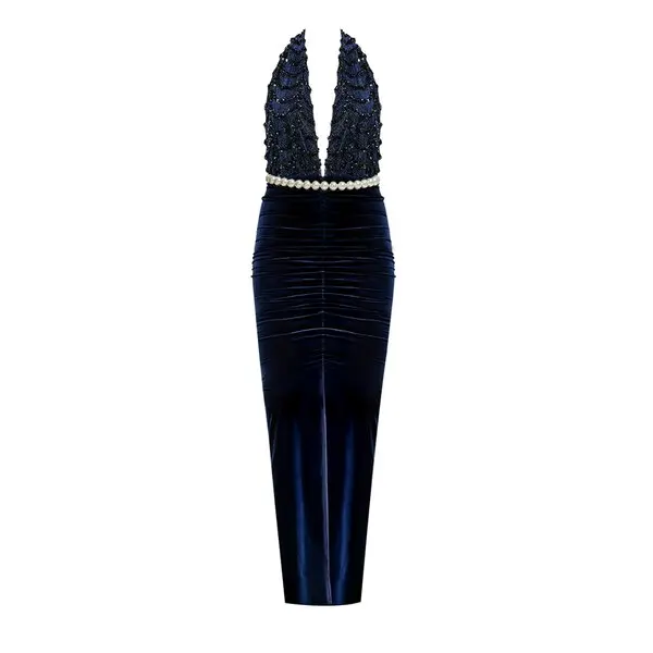 NUR KARAATA Starlit Throne Dress