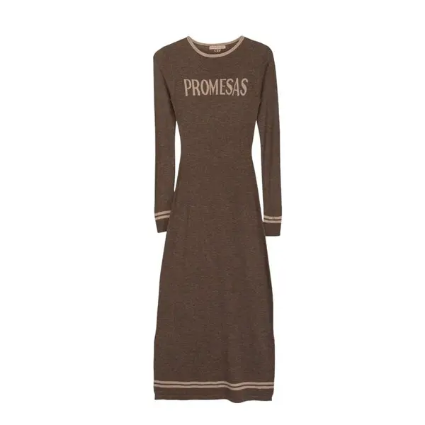 Dolores Promesas Promesas Marta Midi Knit Dress