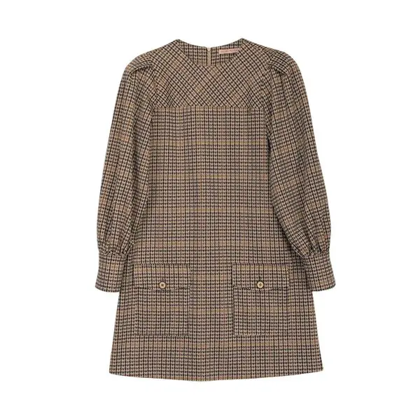 Dolores Promesas Margot Puffed Sleeve Dress