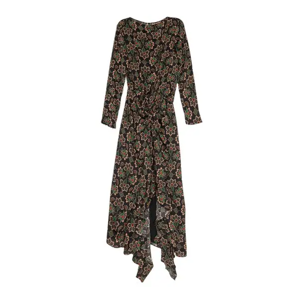 Dolores Promesas Floral Print Dress