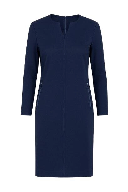 CONQUISTA Sack Dress By - Blue