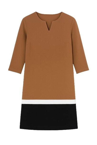 CONQUISTA Colour Block Dress