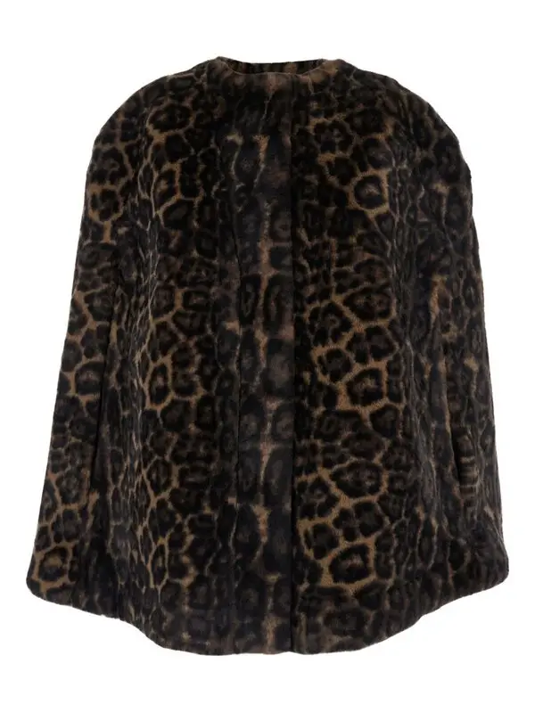 Apparis Sloane Leopard Cape - Multi