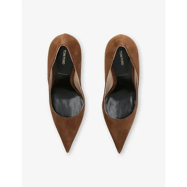 TOM FORD Pointed-toe Suede Stiletto Heeled Courts