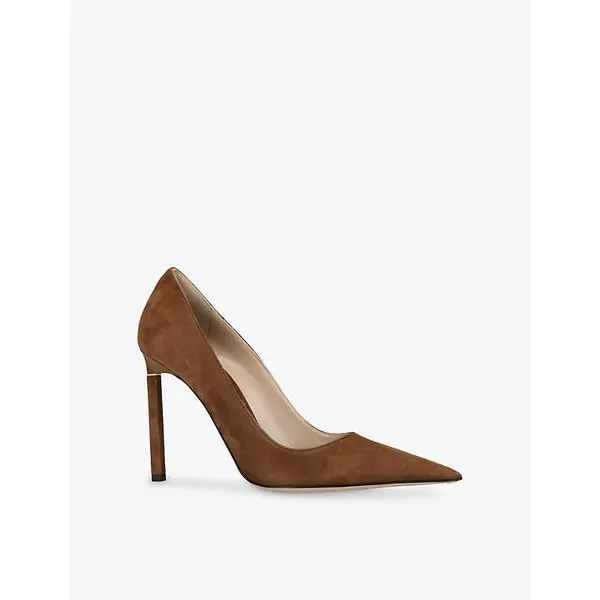 TOM FORD Pointed-toe Suede Stiletto Heeled Courts