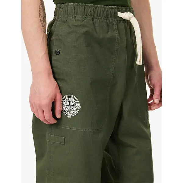 Stone Island X New Balance Reversible Cotton Trousers
