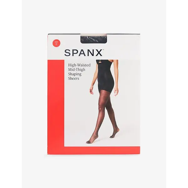 Spanx Shape® High-rise Sheer Tights - Black