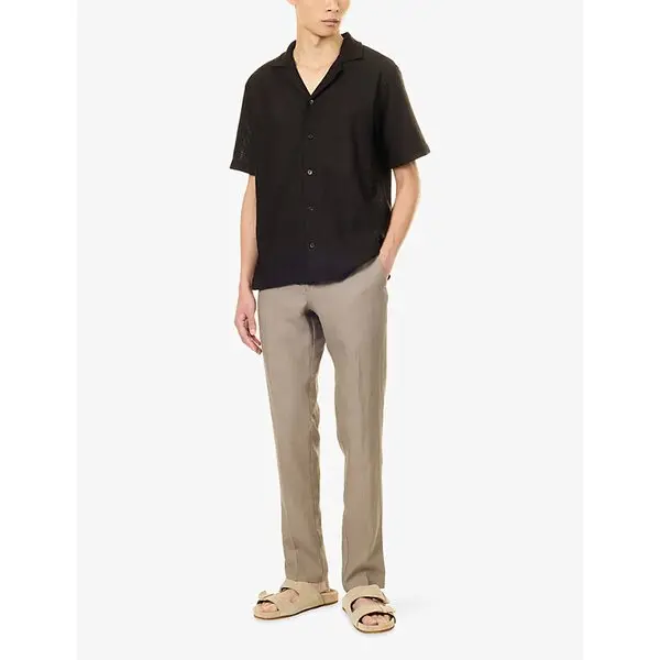Orlebar Brown Maitan Open-weave Cotton Shirt
