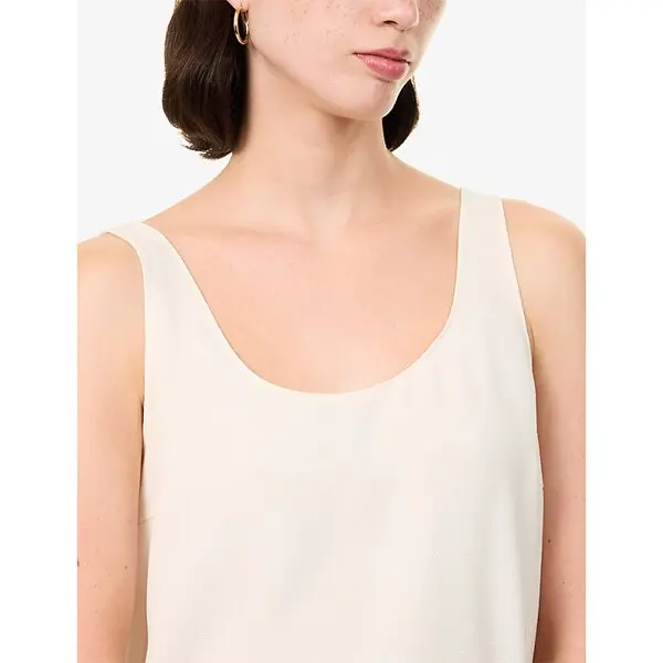 Theory Crepe Woven Tank Top